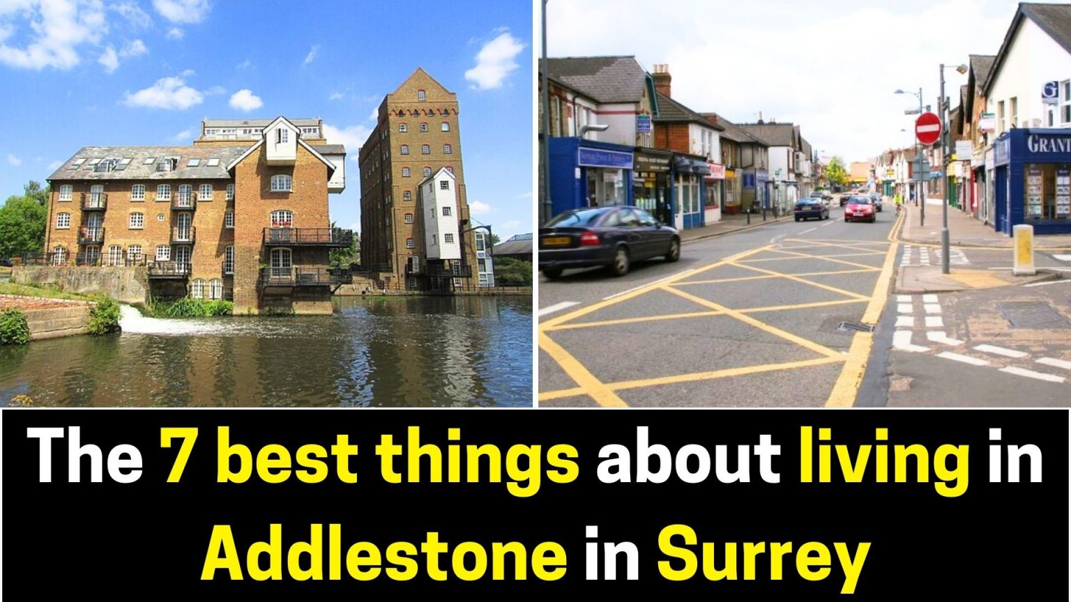 The 7 best things about living in Addlestone in Surrey - Rank Bolt